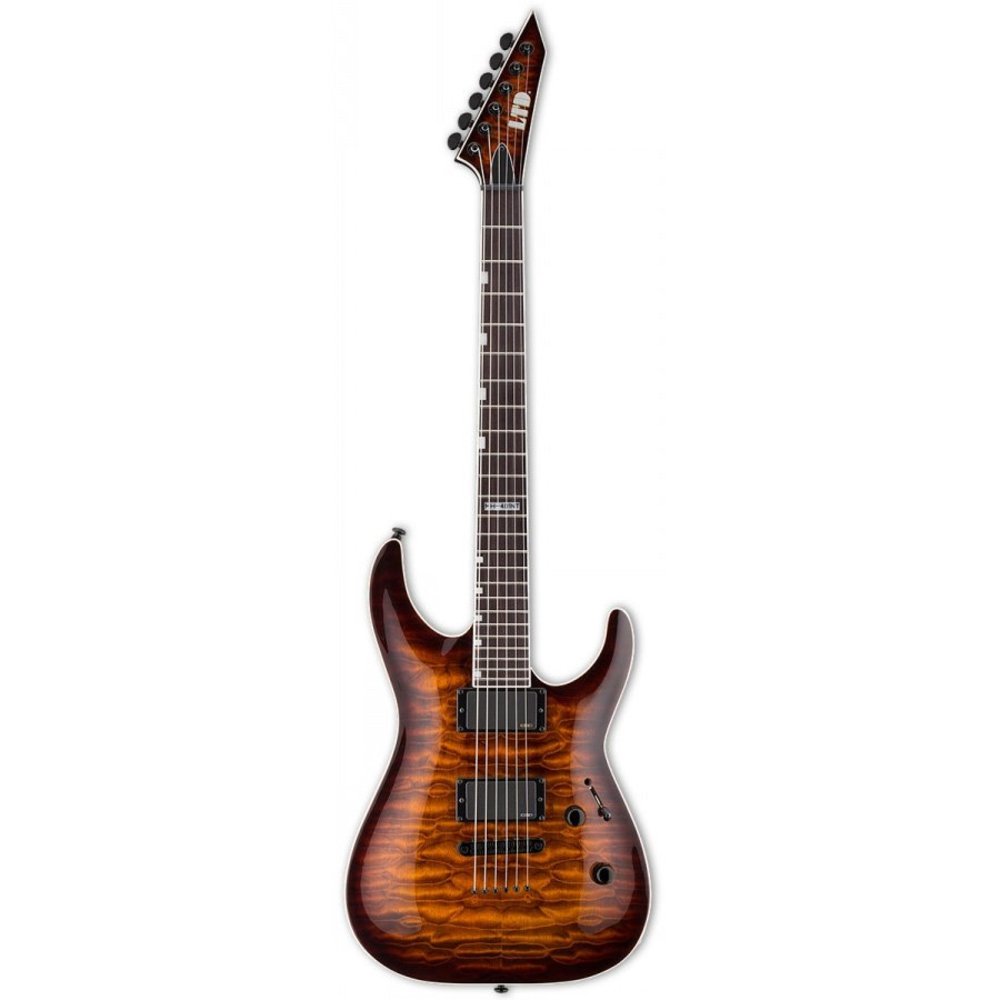 ESP LTD MH-401 QM Dark Brown Sunburst Elektro Gitar - Aradığınız tüm ...